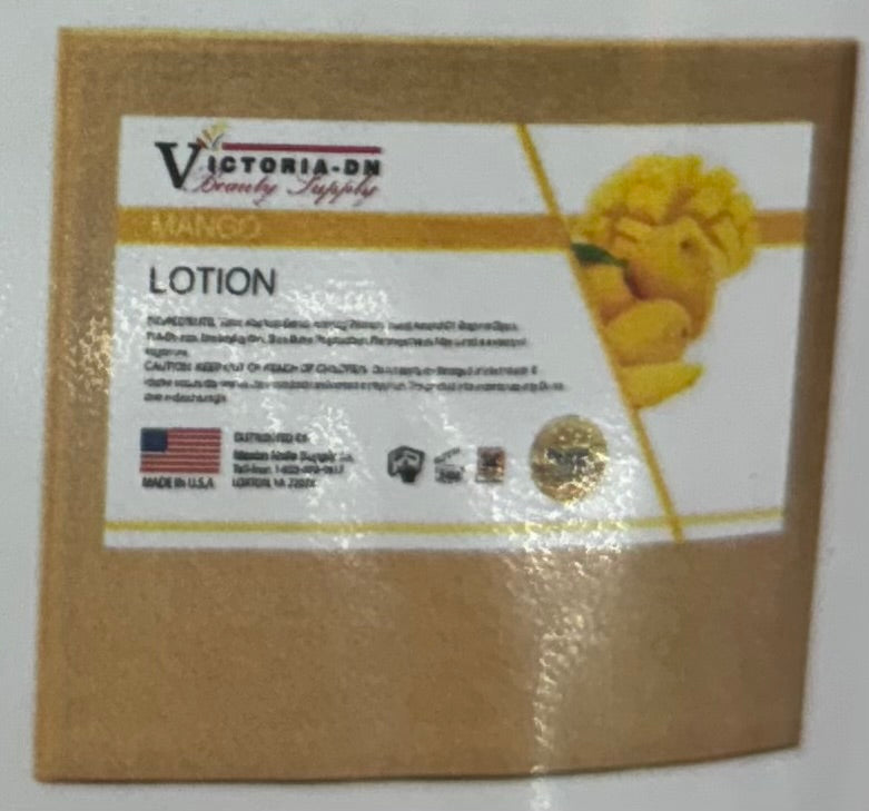 Victoria Mango Lotion 4 Gallon Case – US Maxim