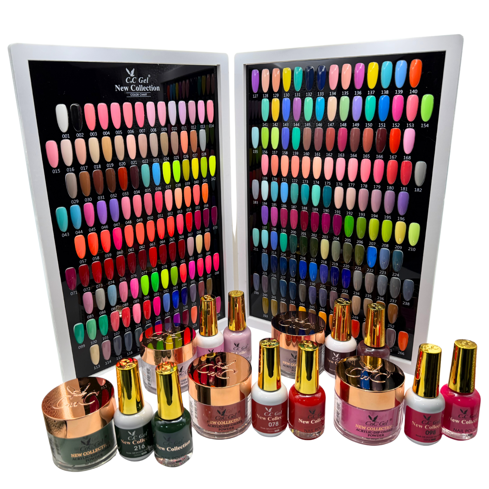 CnC Gel 266 New Collection 5-in-1 Gel, Nail Polish, Acrylic, Dip, Ombr ...
