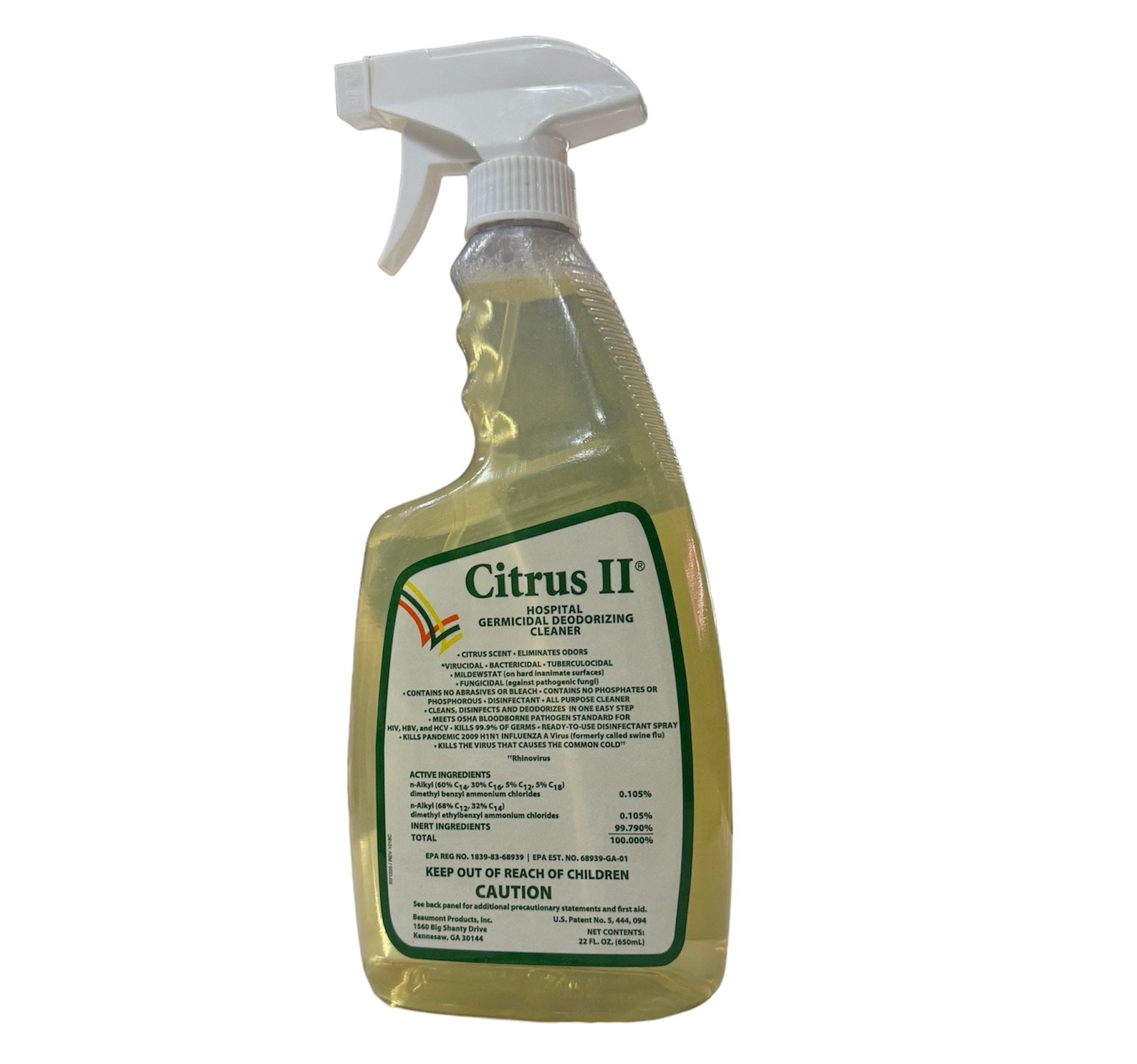 Citrus II Germicidal Cleaner – US Maxim